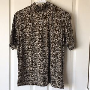 Koret | Tops | Vintage K Wear By Koret Leopard Print Top | Poshmark